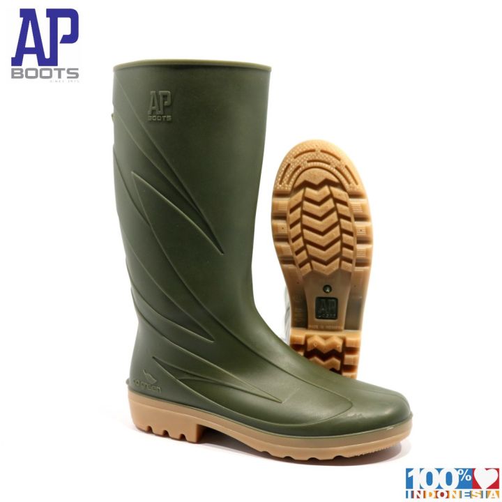 Sepatu Boot Karet Ap Go Green 2017 Sepatu Safety Perkebunan konstruksi ...