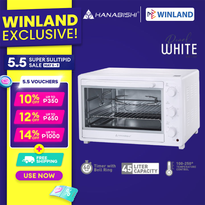 Hanabishi by Winland Rotisserie / Convection Oven Aesthetic Electric ...