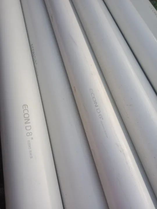 Pipa PVC Diameter 8 inch - Paralon Eceran Setiap 5 cm Untuk Pekerjaan ...