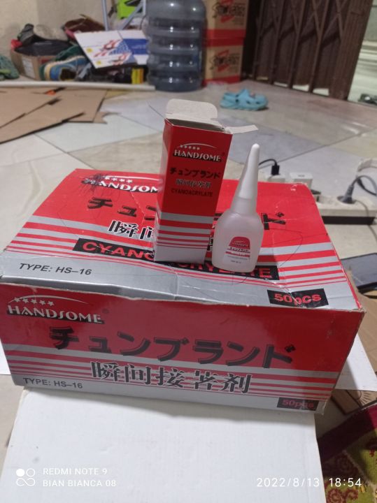 Lem Handsome merah HS 16. lem korea. lem tetes. handsome merah | Lazada ...