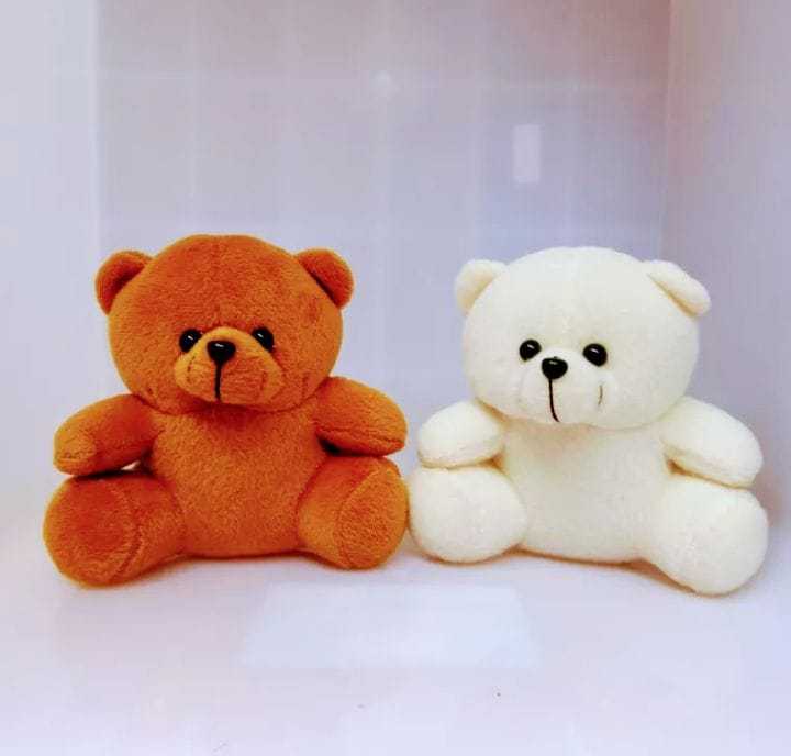 Boneka beruang mini 15cm lembut&halus/boneka tedhy bear mini lucu 15cm ...