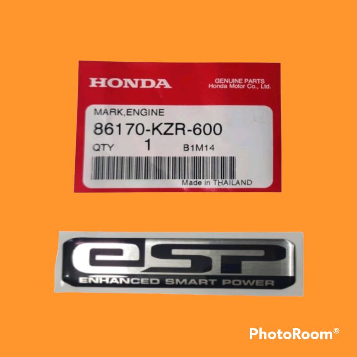 Honda Mark,Engine Enhanced Smart Power | ESP Sticker | Lazada PH