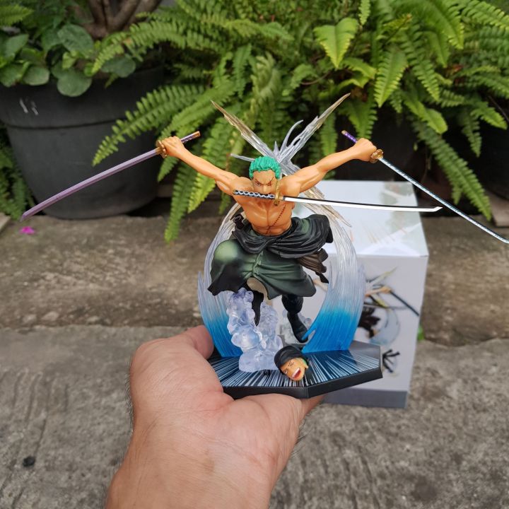 Action Figure Zoro One Piece - Miniatur Replika Roronoa Zoro Luffy One ...