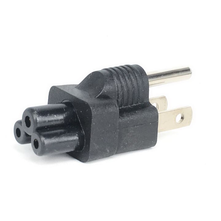 Bolantedz IEC C5 to NEMA 5-15P Plug Adapter USA AC Power Cable Plug ...