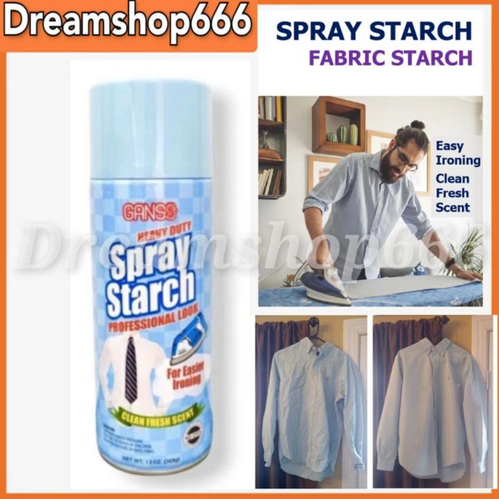 Ganso Spray Starch/Heavy Duty For Fabric/iron Spray Starch kanji ...