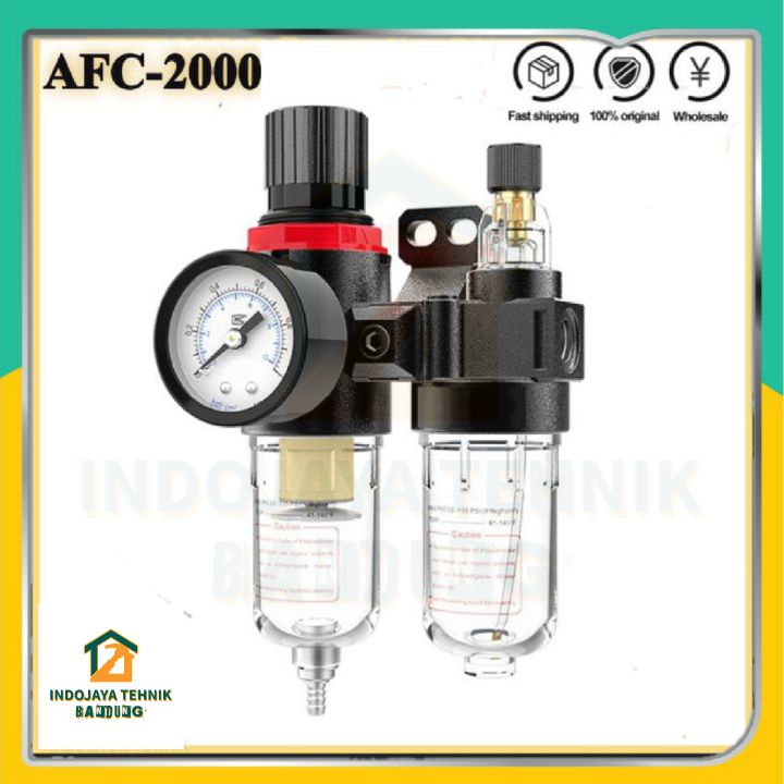 AFC-2000/AFR-2000/AR-2000 1/4 BSP + COUPLER MINI AIR FILTER REGULATOR ...