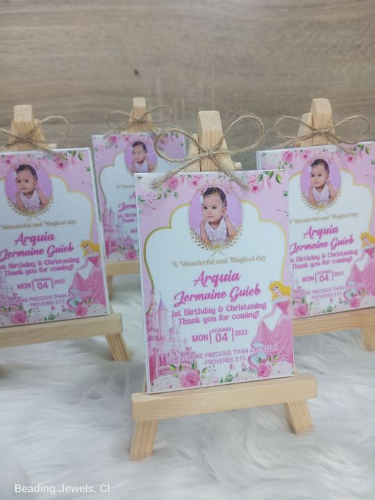 Wooden Mini Sintra Picture Display souvenir/Debut/wedding/Birthday ...