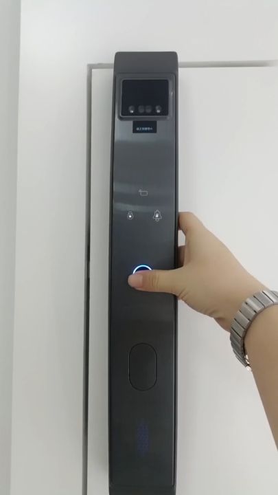 Electronic digital smart door lock with Facial recognition key card ...