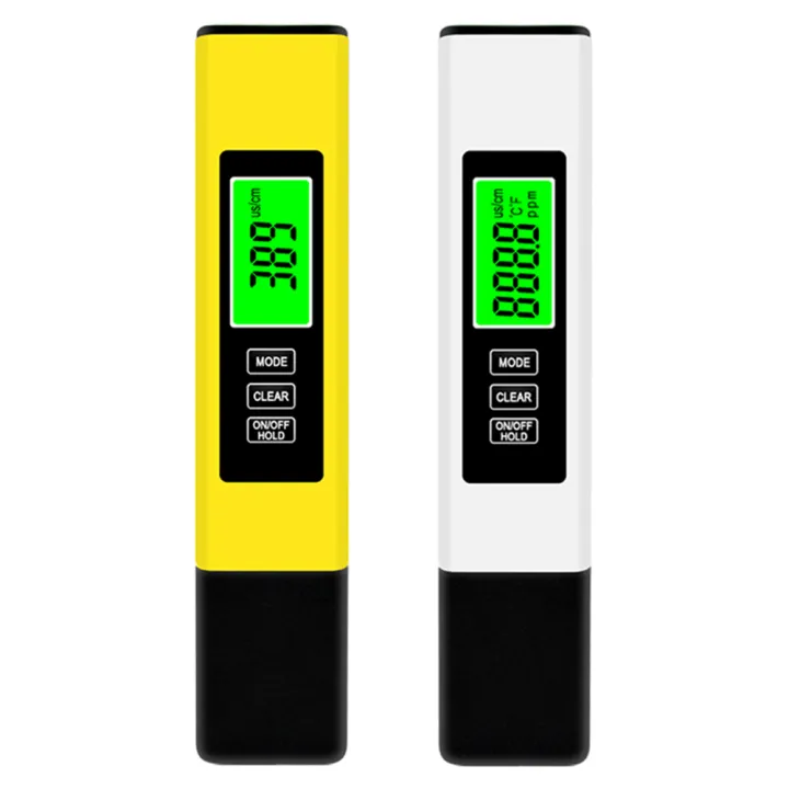 High-Accuracy Digital Water Tester with TDS EC and Temperature ...
