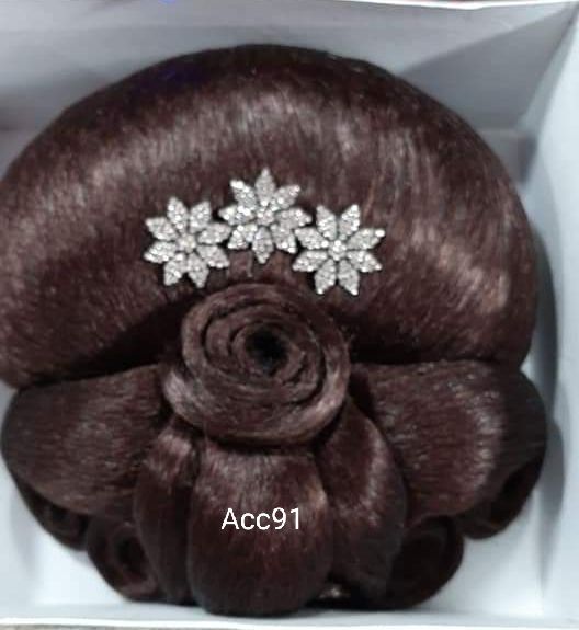 konde modern FBD 03 mini warna dan tusuk konde kembang 3 warna siver ...