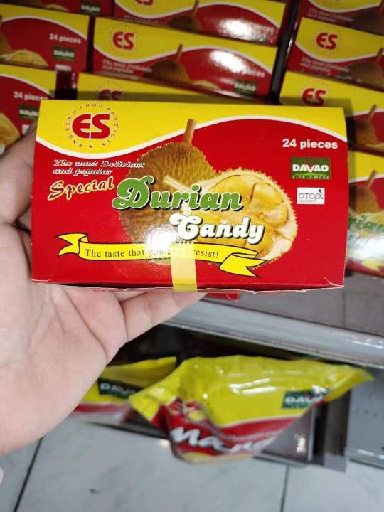 Davao pasalubong 24pcs. Durian candies/Durian candy/Durian pastillas ...