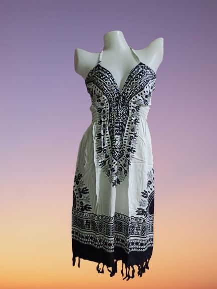 batik bra type dress small to medium cotton, breathable fresh to wear ...