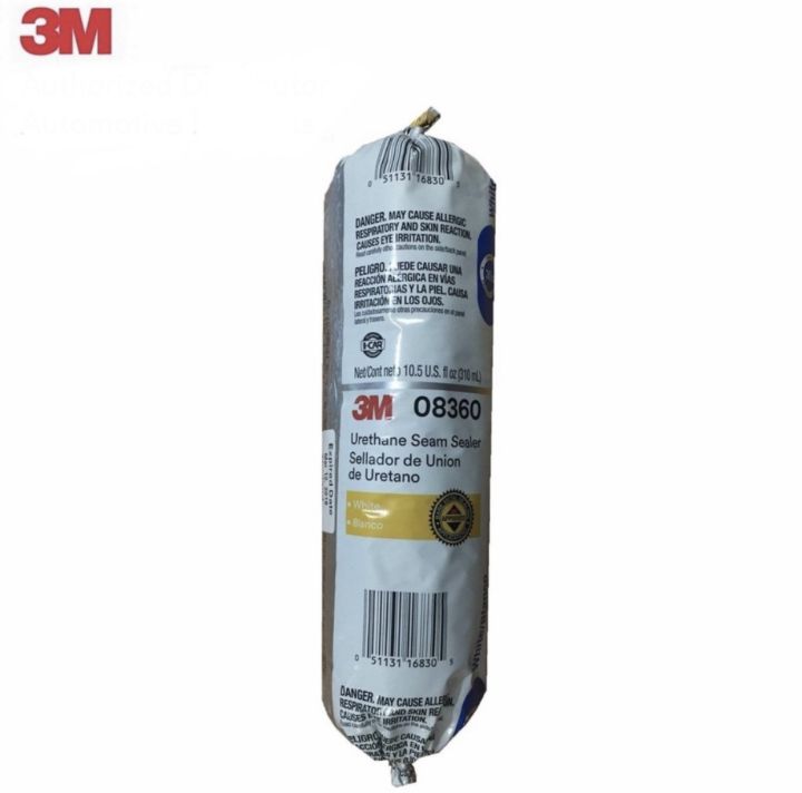 กาวอุดตะเข็บ 3M 08360 เนื้อสีขาว พ่นสีทับได้ | Lazada.co.th