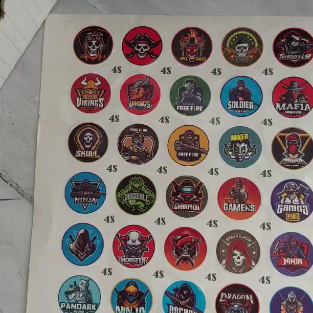 Mainan Tajos Besi tebal isi 40 pcs per lembar karakter anak laki tajos ...