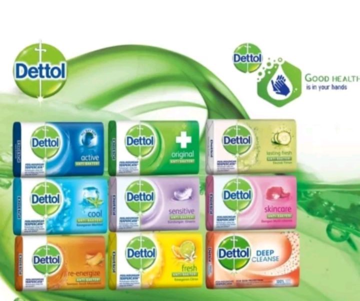 Dettol sabun batang all varian/sabun mandi 100gr | Lazada Indonesia