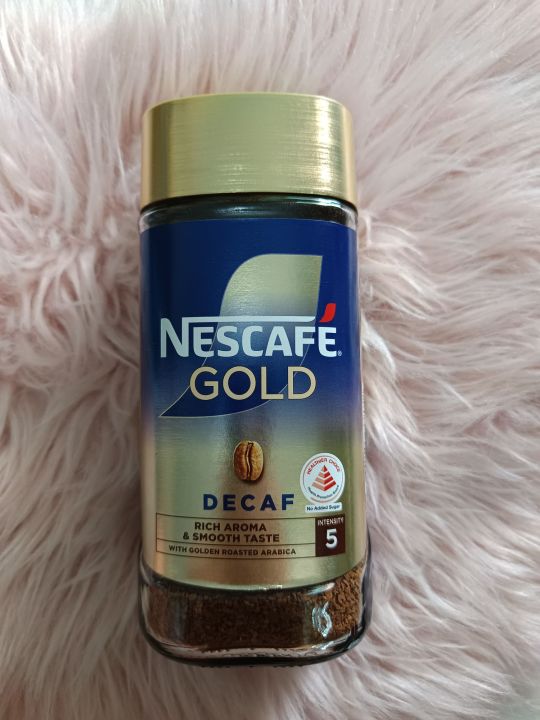 nescafe gold decaf rich and smooth กาแฟสกัดคาเฟอีน 200g.exp 04/2027 ...