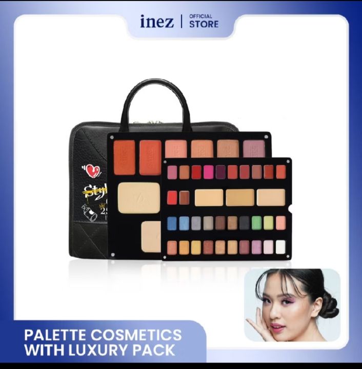 Inez Cosmetics - Palette Cosmetics With Luxury Pack | Lazada Indonesia