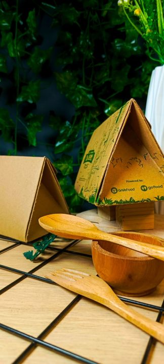 Bungkus Nasi Kekinian / Kertas Nasi Laminasi / Bungkus Nasi Modern ...