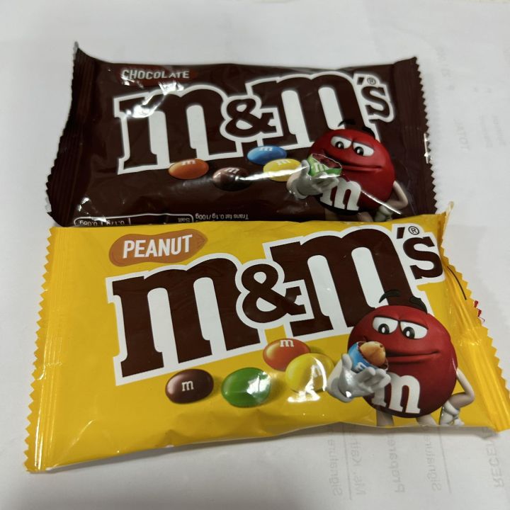 B1T1 M&M Milk Chocolate 45g pwede assorted chat lang | Lazada PH