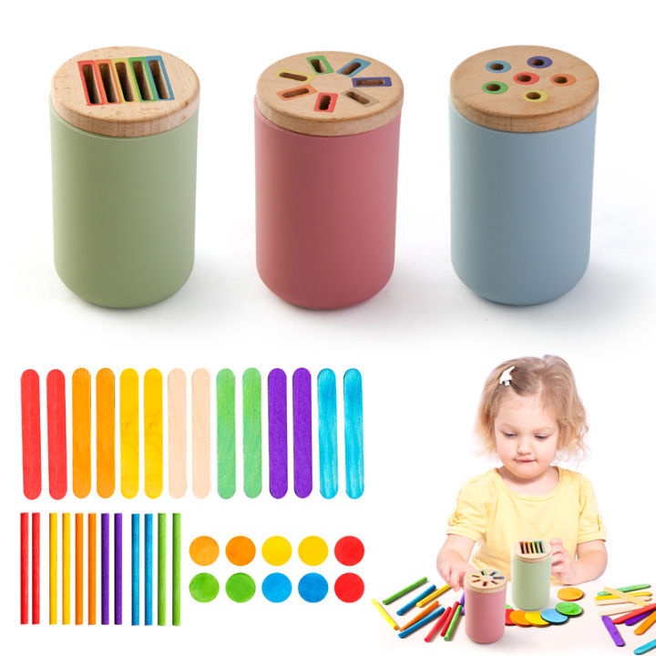 Montessori ของเล่นซิลิโคนสี Sorting Finger Fine การเคลื่อนไหวของเล่นรูป ...
