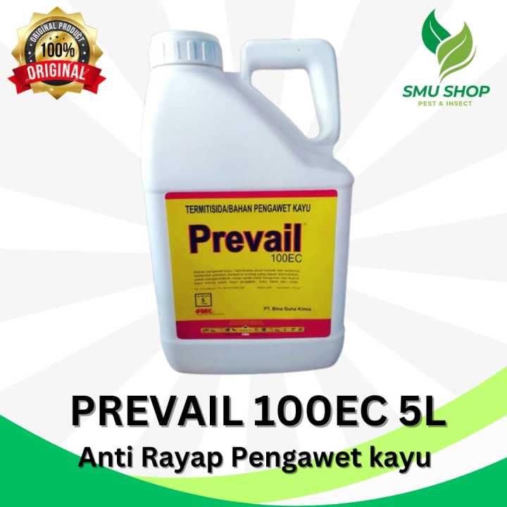 PREVAIL 100EC 5 LITER OBAT ANTI RAYAP PENGAWET KAYU FURNITURE OBAT ...