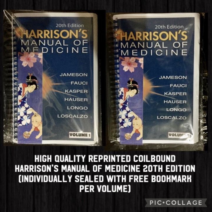 Harrison’s Manual Of Medicine IM HPIM Textbook Handbook Harrisons | Lazada PH