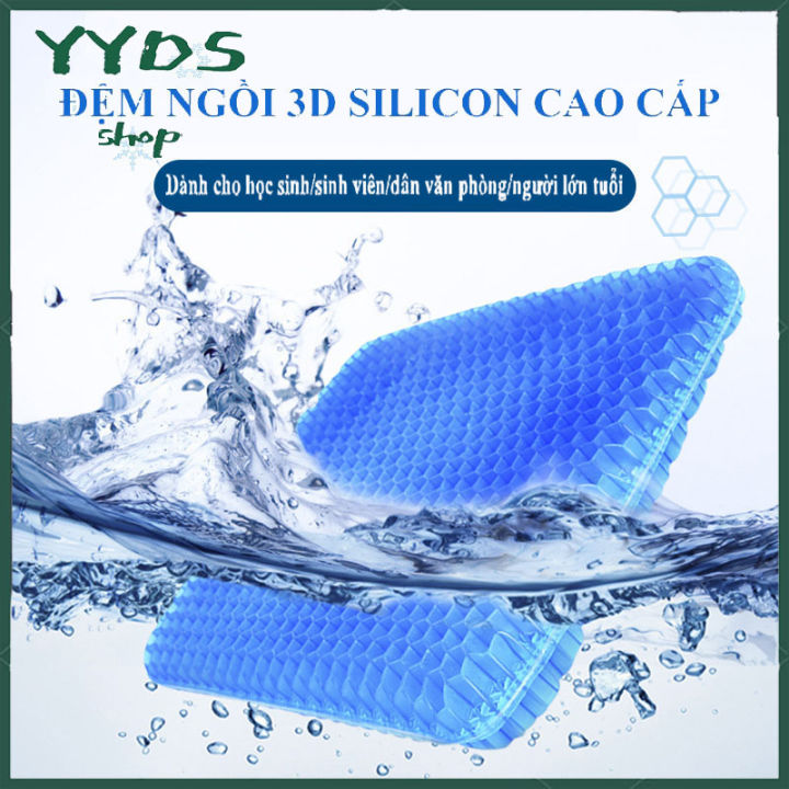 YYDS TPHCM CHỐNG MỎI Loại 1200gr - Đệm Ngồi 2 Lớp 3D Thoáng Khí MAGIC CUSHION Thoáng Khí Tuần ...