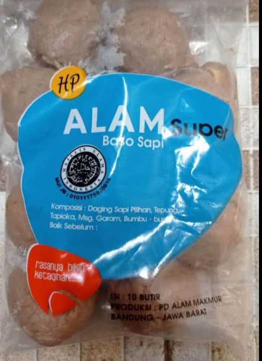 Baso Alam super isi 10 | Lazada Indonesia