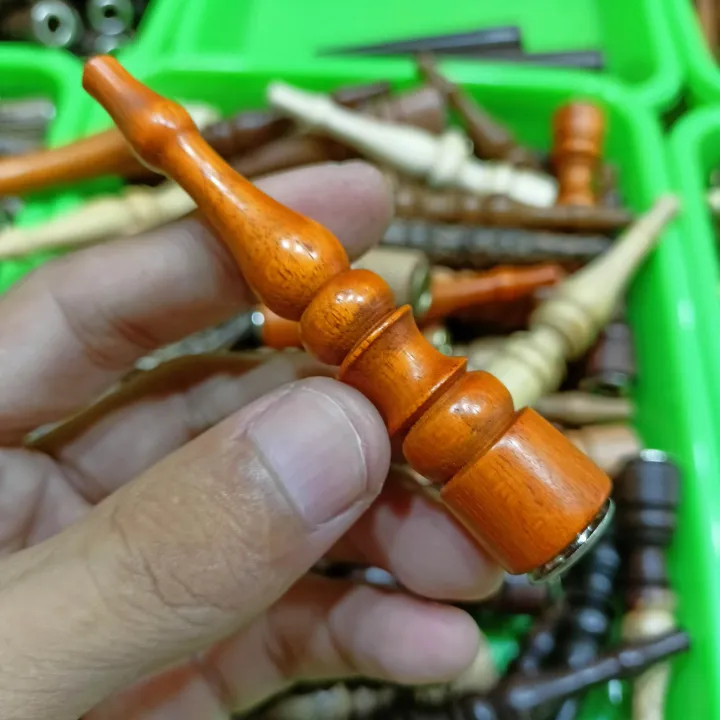 Pipa Kayu Secang Model Ulir | Lazada Indonesia