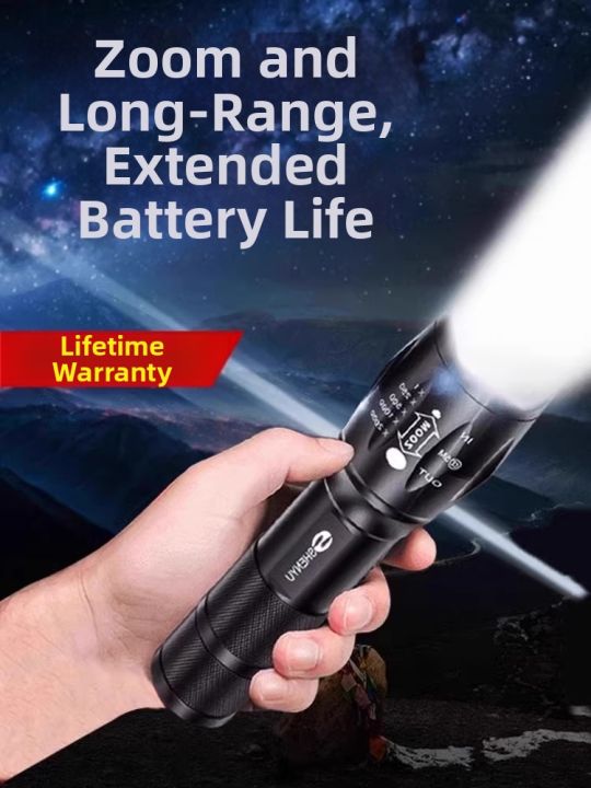 Ultra-bright Long-duration Portable Xenon Flashlight | Lazada PH