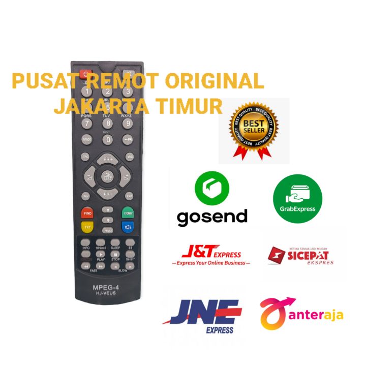 REMOTE REMOT VENUS JUPITER TUXION RECEIVER PARABOLA STB | Lazada Indonesia