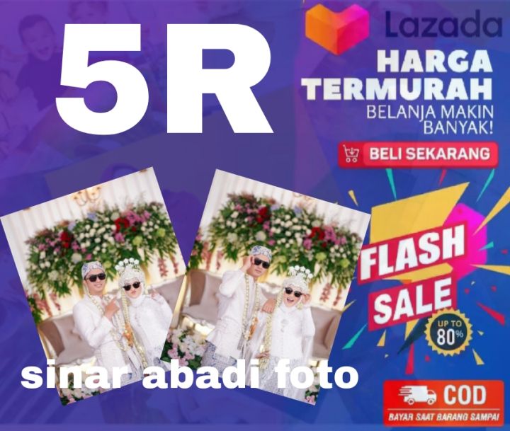 CETAK FOTO 5R(12 FOTO)TERMURAH COD | Lazada Indonesia
