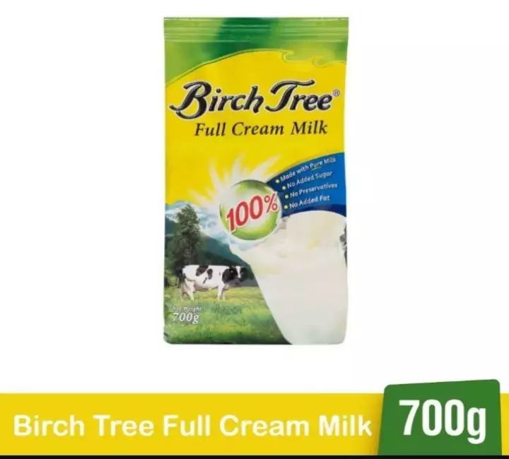 Birch Tree Full Cream Milk (700 grams) 100% Made With Pure Cows Milk ...