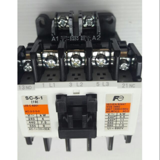 SC-5-1 220VAC FUJI MAGNETIC CONTACTOR | Lazada PH