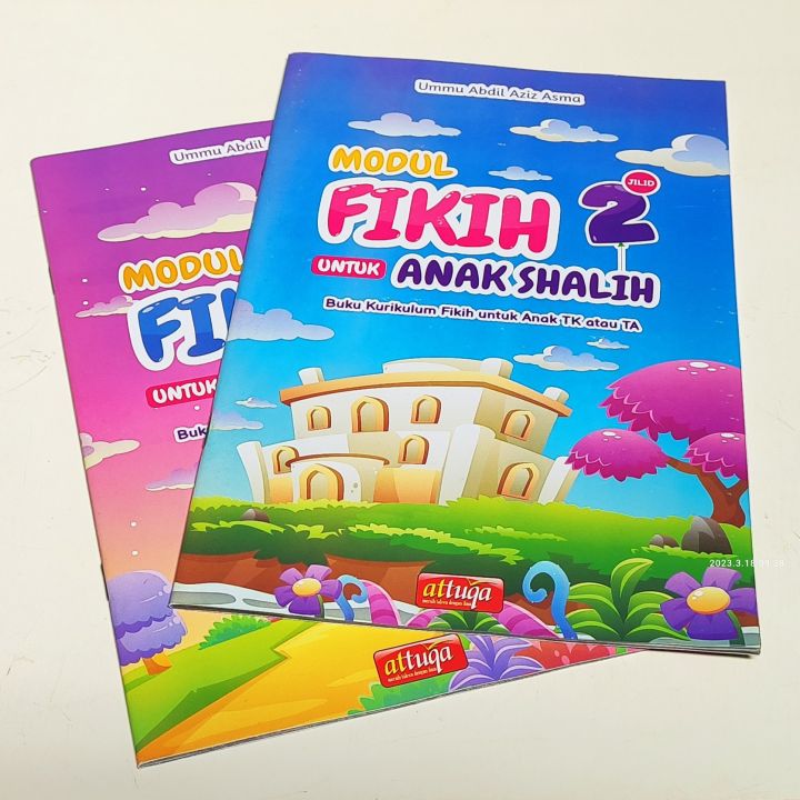 Modul Fikih Untuk Anak Shalih Set (2 Jilid) / Best seller Buku kisah islami Kisah Al Quran ...