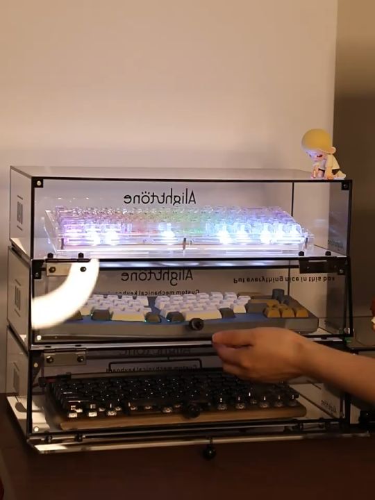 Alightstone Acrylic Mechanical Keyboard Display Shelf/Storage ...