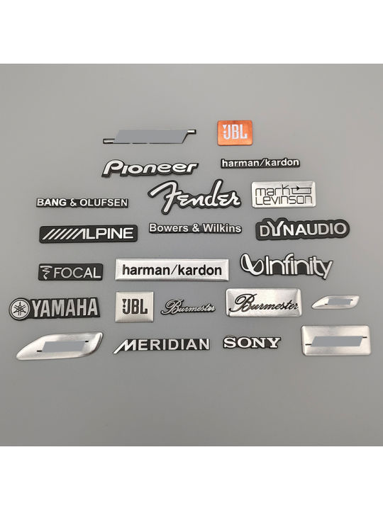 Harman Kardon Car Audio Horn Grille Berlin Sound Metal Label Decorative ...