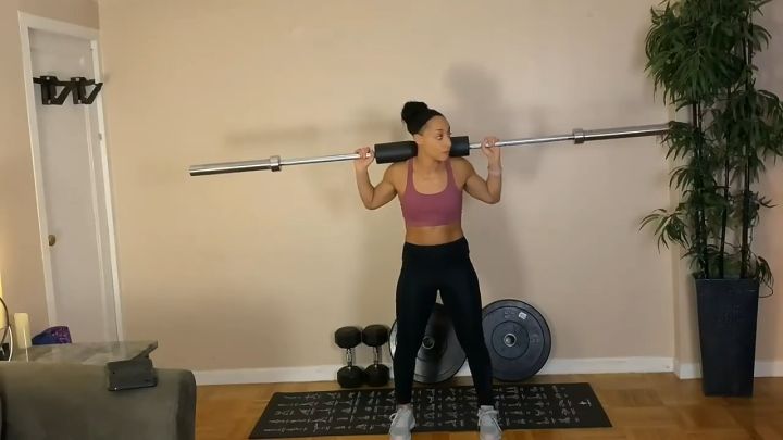 Barbell Pad Foam Sponge Padded Cover Gym WeightLifting Shoulder Back ...