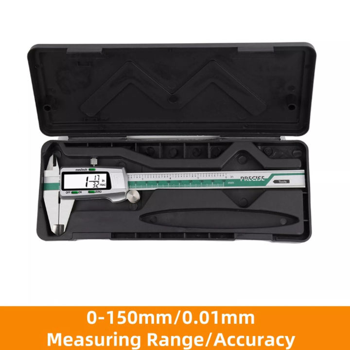 High-precision Digital Caliper Stainless Steel Long Waterproof Vernier ...