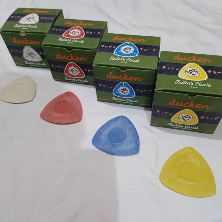 Kapur penanda kain bahan Ducken/ perlengkapan menjahit | Lazada Indonesia