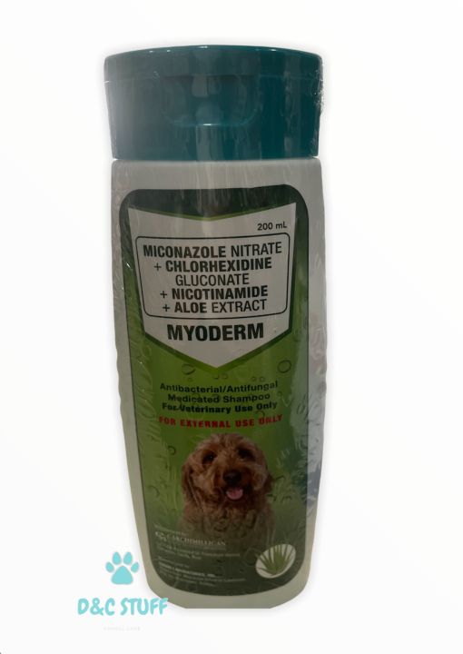 Myoderm Medicated Shampoo 200ml | Lazada PH