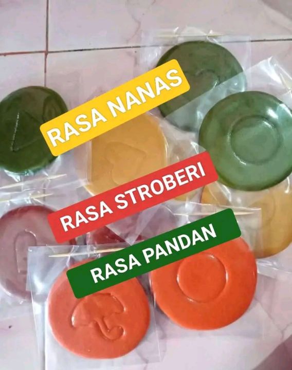 Paket Dalgona Candy ∆ Permen Squid game, 1 bok isi 10 pcs | Lazada ...