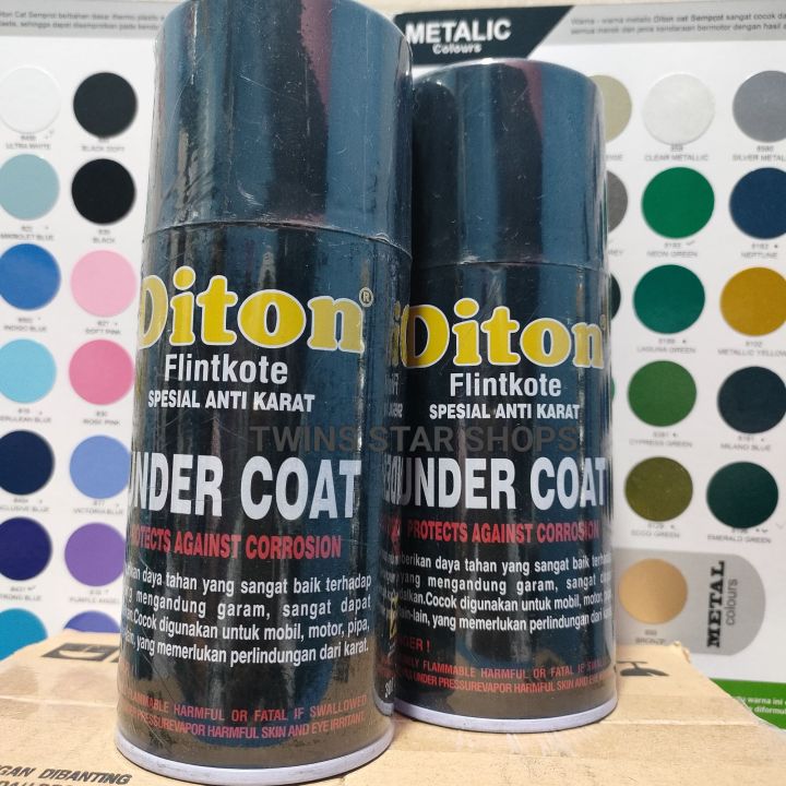 Pilox Pilok Diton Flinkote Anti Karat 300 cc Cat Semprot Diton 300cc ...