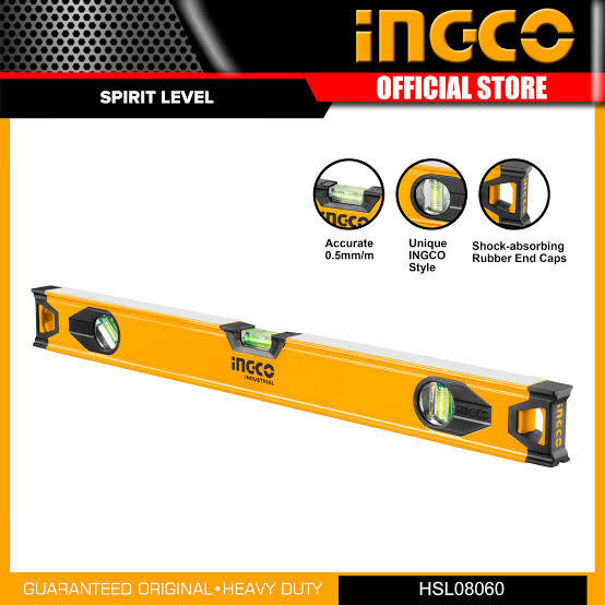 INGCO Spirit Level 60cm | Lazada PH