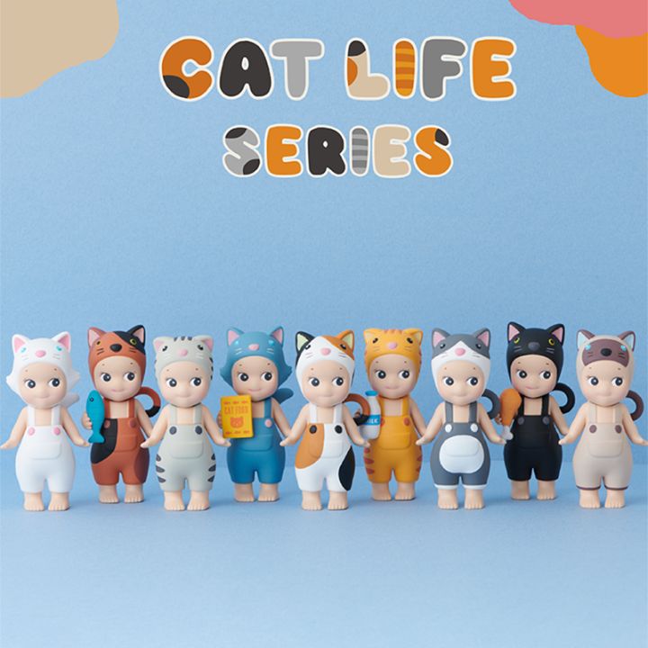 in stock!Sonny Angel Cat Life Series Cute Kawaii Action Figures Mystery ...