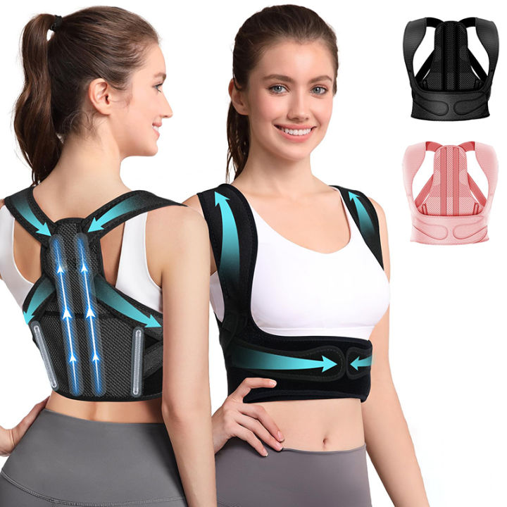 Back Brace Posture Corrector for Women and Men Lightweight Upper Back ...