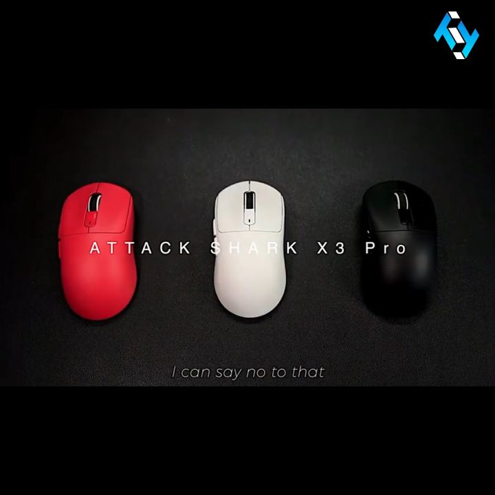 Attack Shark X3 PRO Tri mode Wireless Gaming Mouse 4K/8K Hz Superlight ...