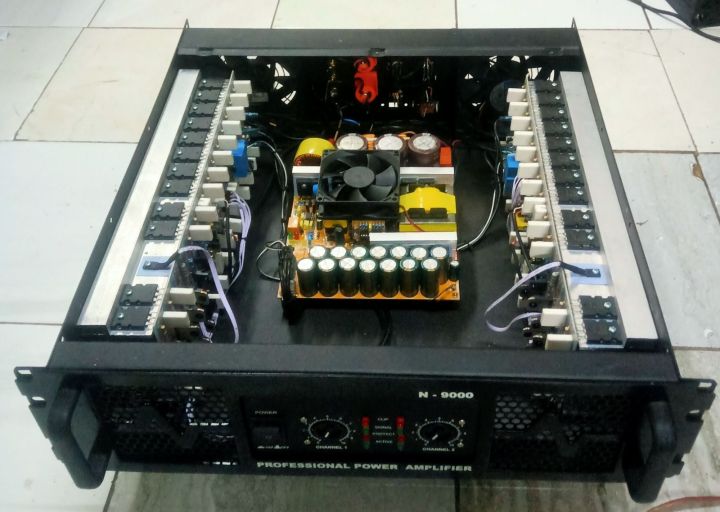 Diskon Special... power amplifier BTL smps 5 kva atau 50 amper | Lazada ...