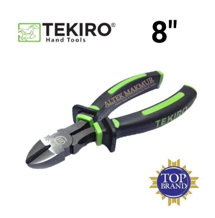 Tekiro Tang Potong 8 Inch Diagonal Pliers 8" 8 In | Lazada Indonesia