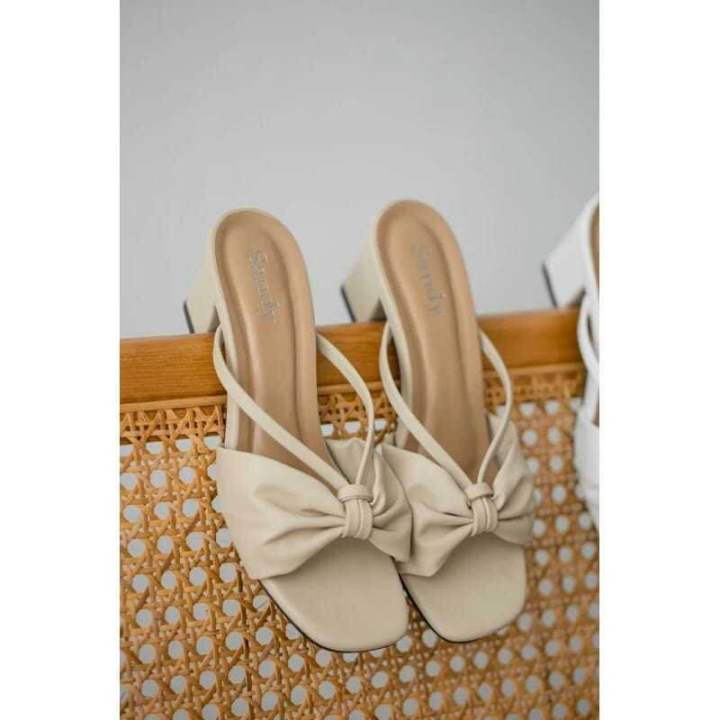 Sandal wanita Heels HAK 3 CM KEKINIAN MODEL kokop TALI / SANDAL WANITA ...
